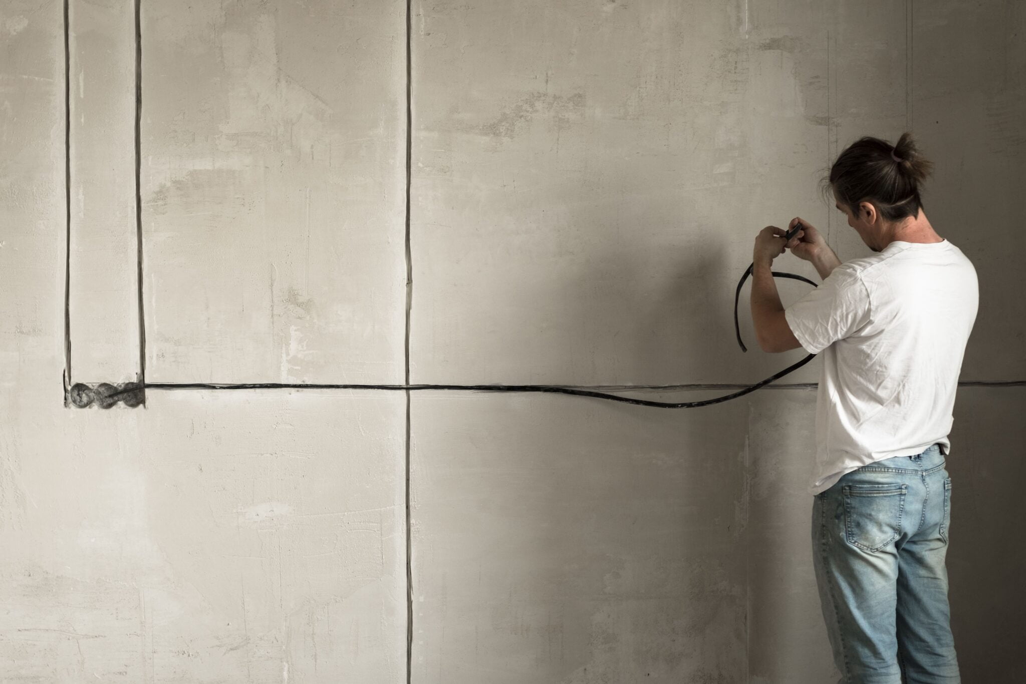 Kabel in der Wand unauffällig verstecken: Ideen für eine saubere Optik ...